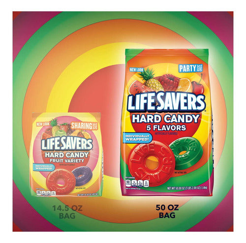 Pastillas Life Savers 5 Sabores Salvavidas 1.4 Kg – De Todo Mercado